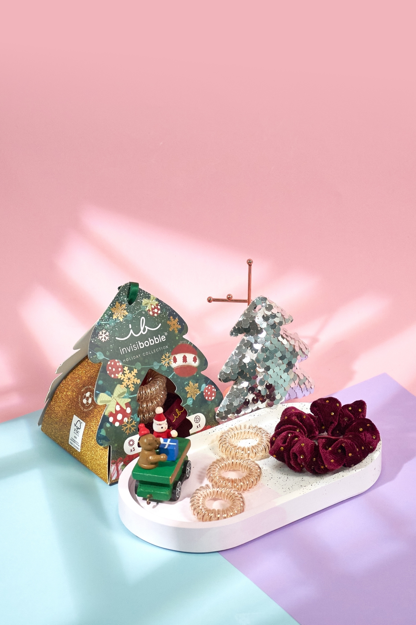 Invisibobble Set Holidays Good Things Come In Trees